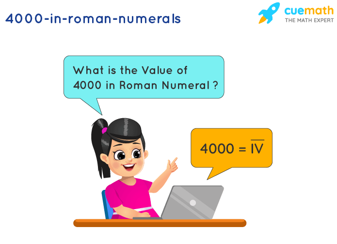 4000 In Roman Numerals How To Write 4000 In Roman Numerals 