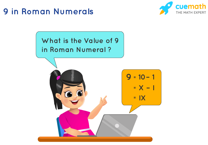 9 In Roman Numerals How To Write 9 In Roman Numerals 